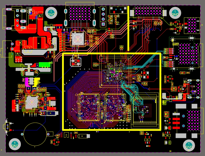 RV1126主板PCB设计-altium四层板 - 原子哥，专注电子技术教学