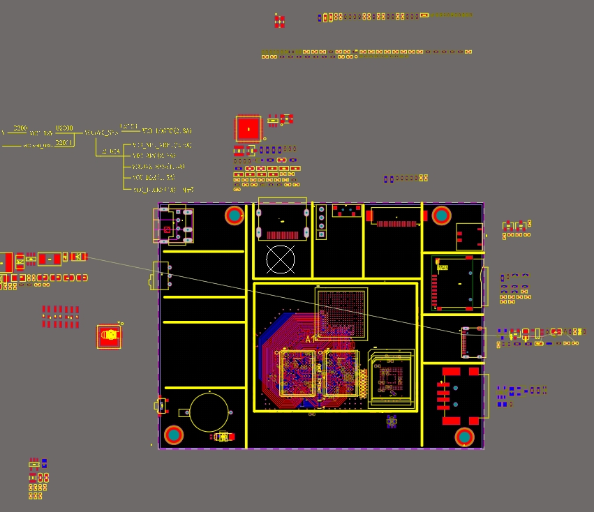 RV1126主板PCB设计-altium四层板 - 原子哥，专注电子技术教学